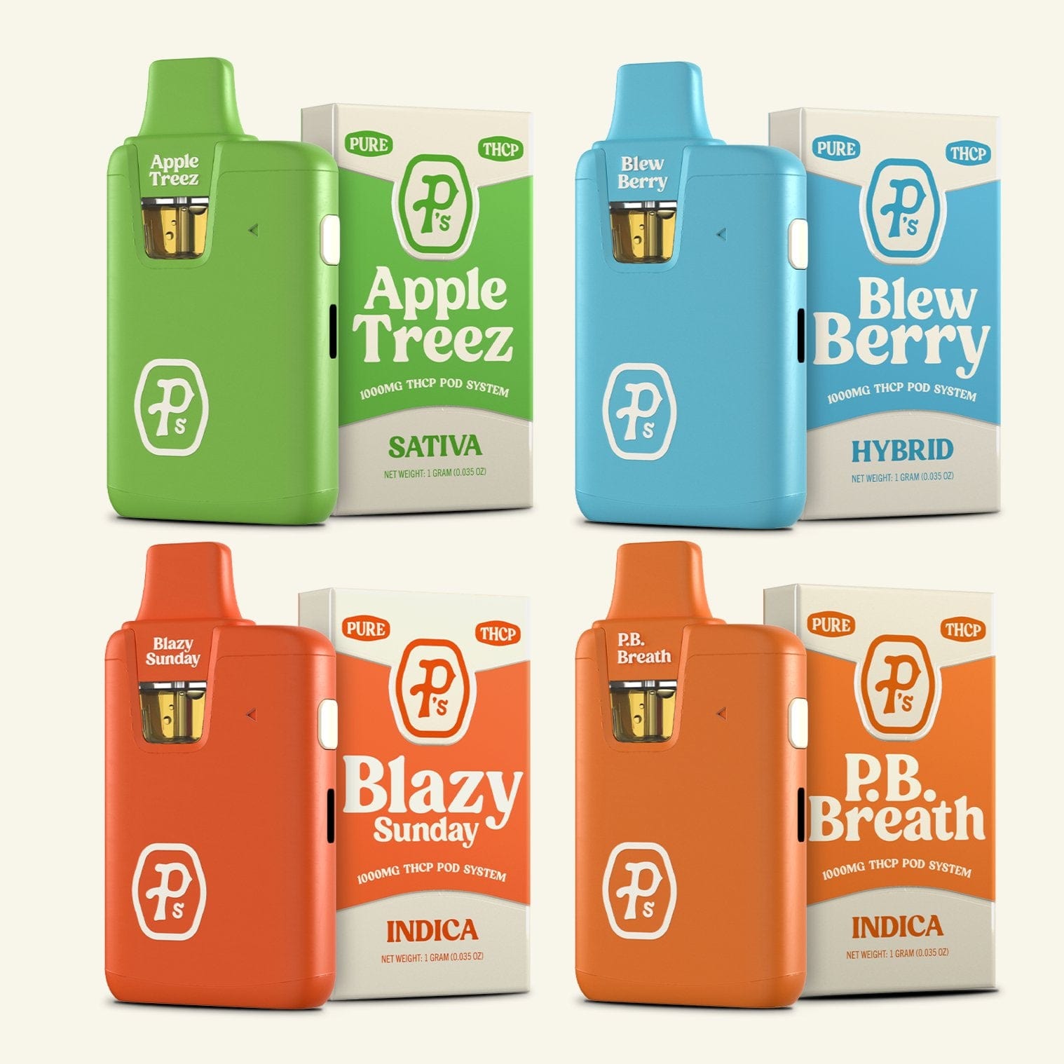 Pure P's- THC-P Pod system – My Wellness++